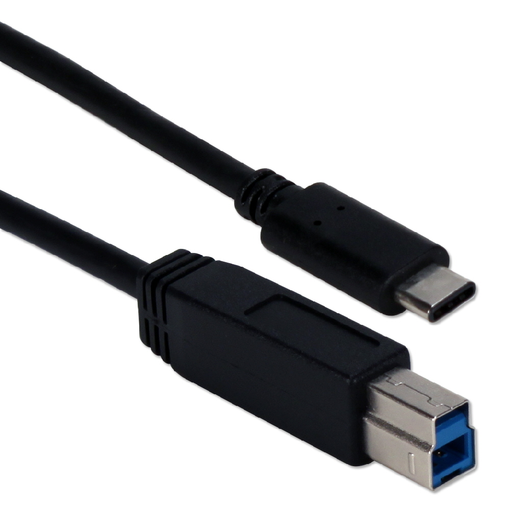 CC2235-1M - 1-Meter USB-C to USB-B 3Amp Data Cable
