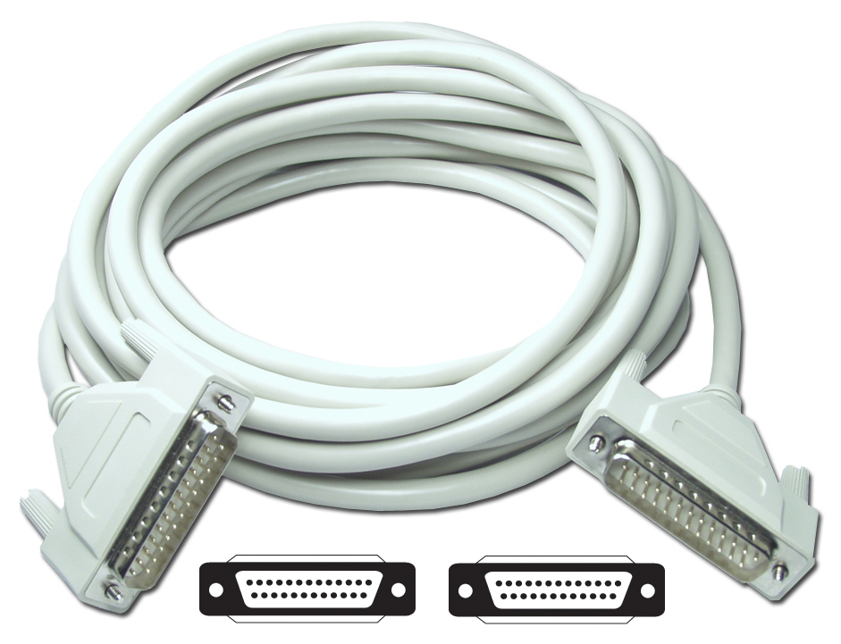 CC305-03 - 3ft DB25 Male to Male Fully-Wired Cable for Parallel or ...