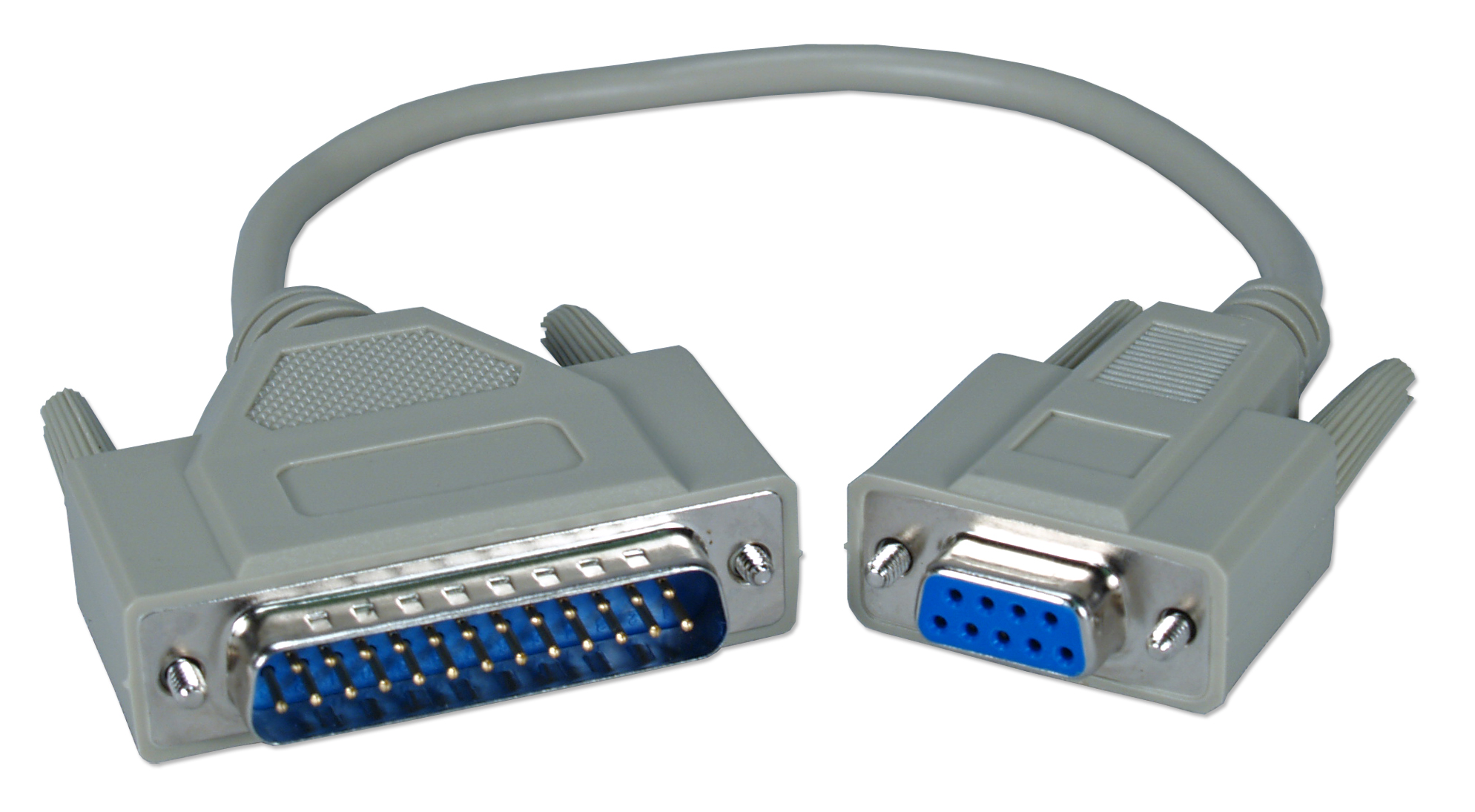 CC312-01N - 1ft DB9 Female to DB25 Male Serial Modem Cable