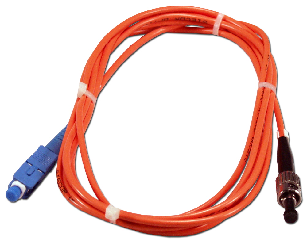 FSTSC-1M - 1-Meter ST to SC Multimode Fiber Simplex Patch Cord