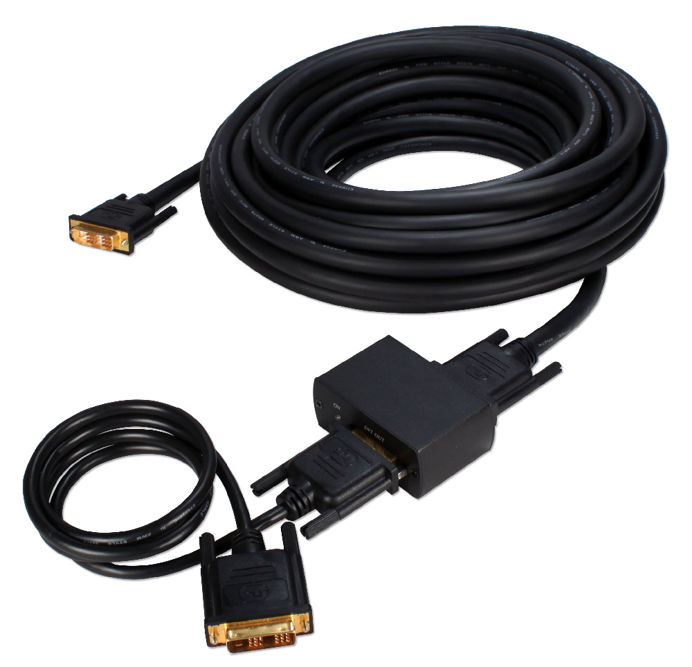 HSDVIG-32MK - 32-Meter FullHD DVI-D 720p/1080p PC/HDTV Video EQ Cable ...