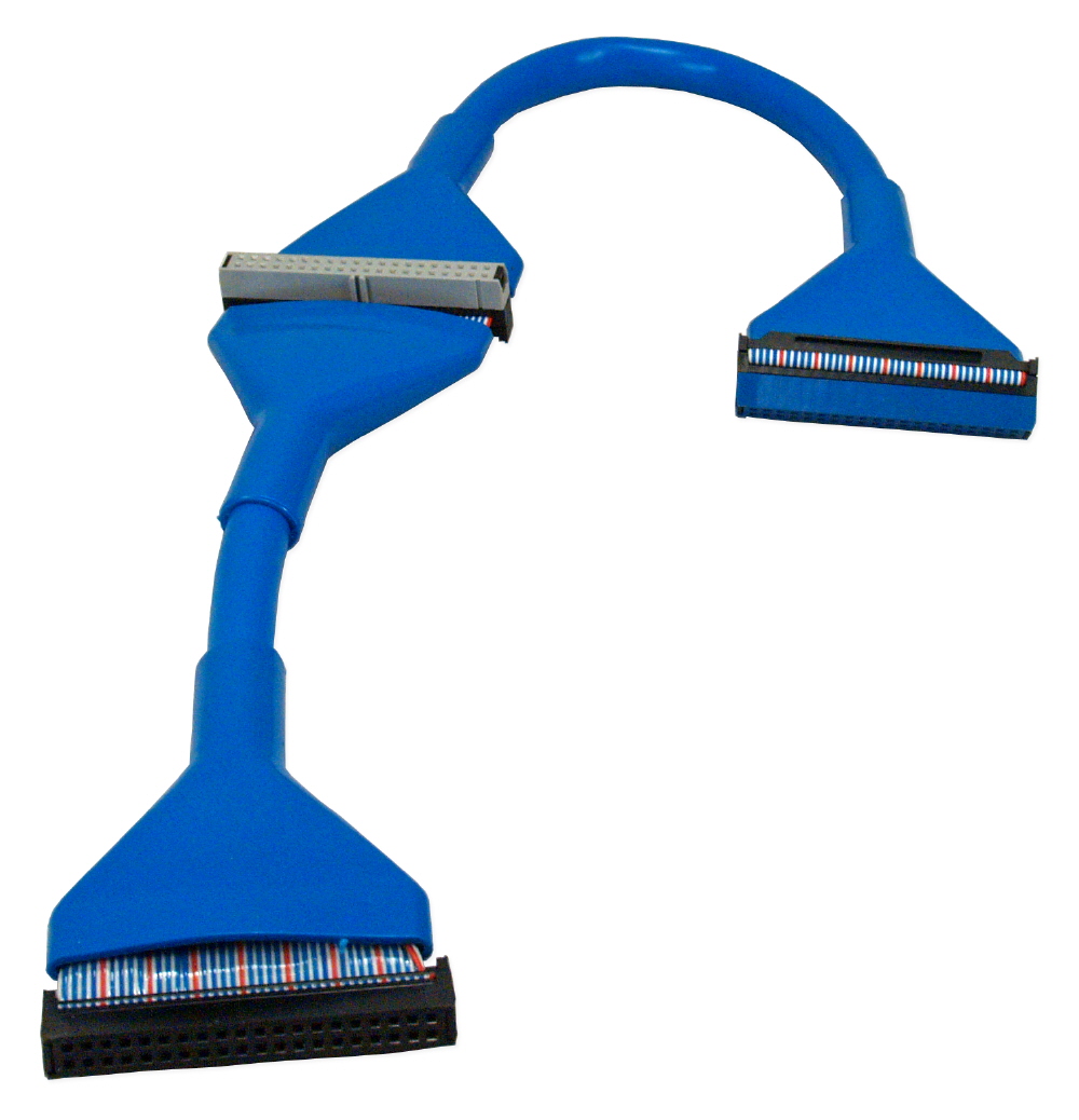 IDEU-2ABKB - 18 Inches IDE ATA/133 Dual Drives Black Round Internal ...