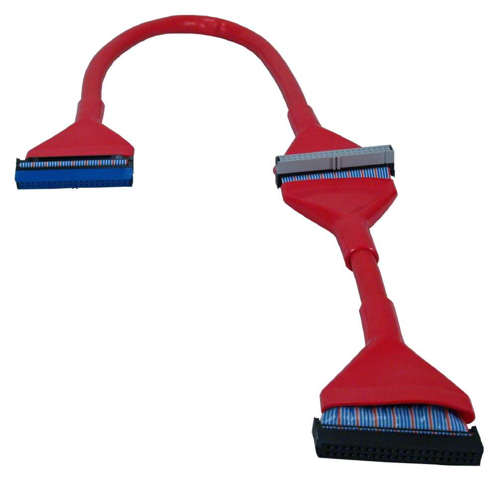 IDEU-2BBG - 24 Inches IDE ATA/133 Dual Drives Beige Round Internal Cable