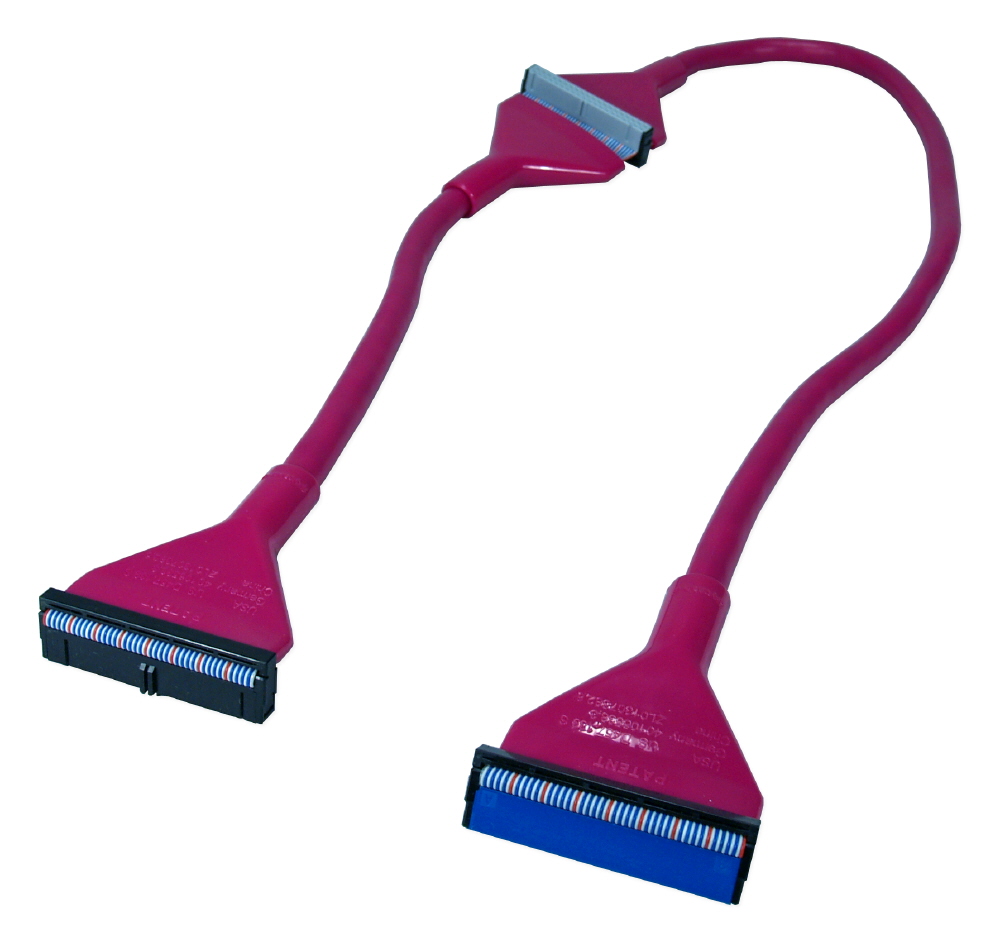 IDEU-2CBL - 36 Inches IDE ATA/133 Dual Drives Blue Round Internal Cable