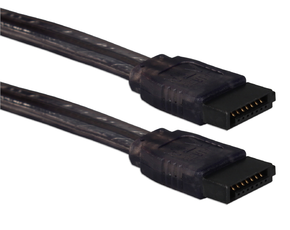SATAUV-18PR - 18 Inches SATA 3Gbps Internal Data UV Purple Cable